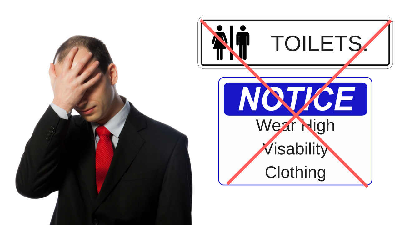 Easy Mistakes You Should Avoid On Your Sign Systems | Select Sign Systems