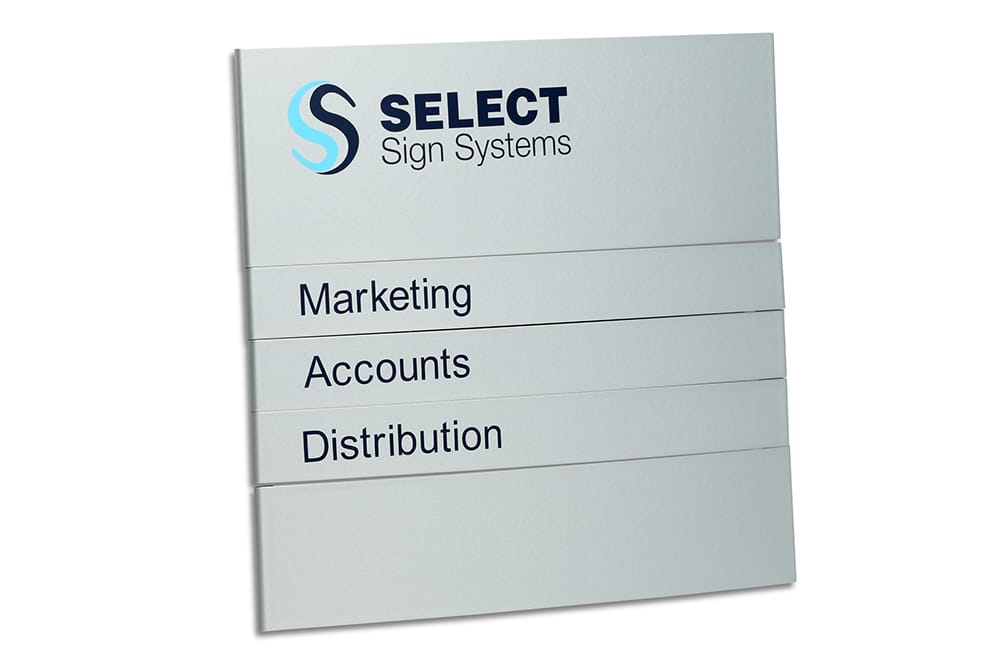 Curve Sign System | Select Sign Systems