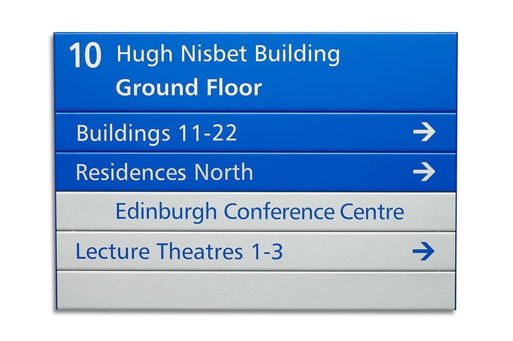 Guide Sign System | Select Sign Systems